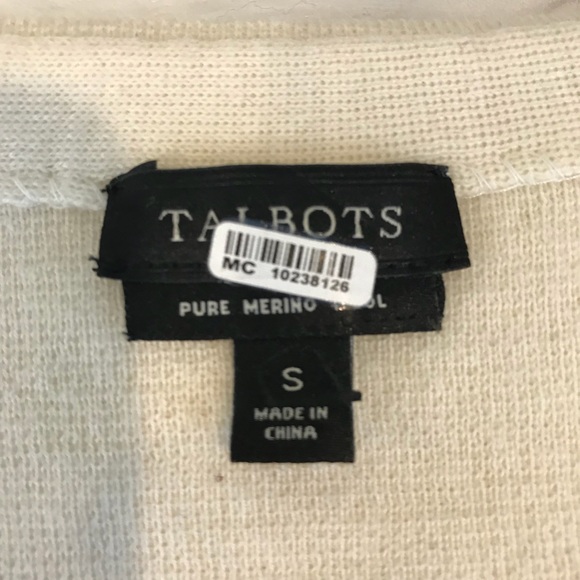 Talbots | Sweaters | Talbots Sm Pure Merino Wool Short Sleeve Sweater | Poshmark